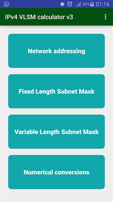Ipv4 Vlsm Calculator Apk For Android Download