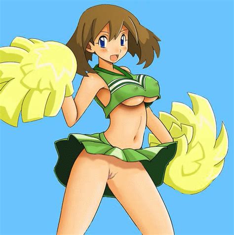 Tsumitani Daisuke May Pokemon Nintendo Pokemon Animated Animated  1girl Blue Eyes