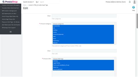 Prestashop Custom Htmlcssjsonline Chatssoftwares Integration