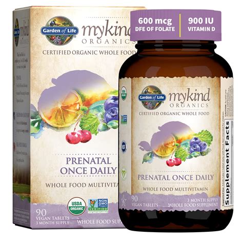 Snapklik Com Garden Of Life Organics Prenatal Vitamin Folate For Energy Healthy Fetal