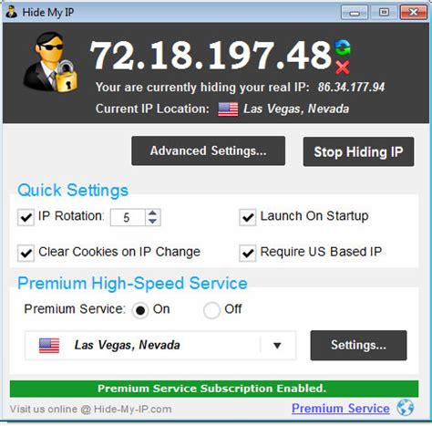 Hide My IP For Windows