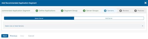 configuring recommended application segments zscaler