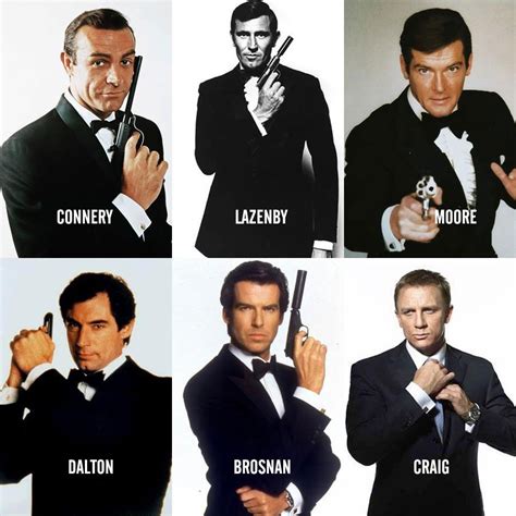 All Bond Actors Stetsone