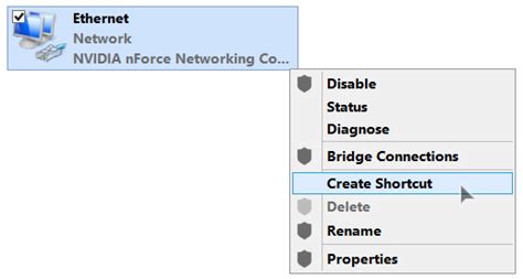 Shortcut To Enable Disable Network Wired Solved Windows Forums