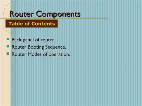 Day 5 3 Routercomponents Ppt