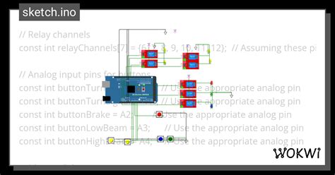 Car Wokwi Esp32 Stm32 Arduino Simulator