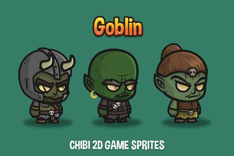 Goblin Chibi Character Sprites Download
