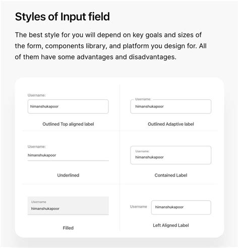 himanshu kapoor on linkedin ux ui inputfields uxdesign uidesign