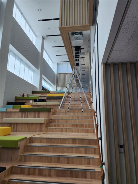 빔프로젝터 엘리베이션 교체작업 네이버 블로그