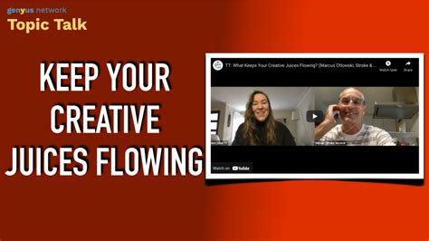 Creative Juices Flowing Unleashing Your Inner Artistry