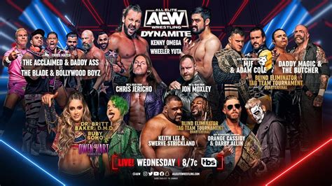 Aew Dynamite Results From Rogers Place In Edmonton Alberta Canada 7