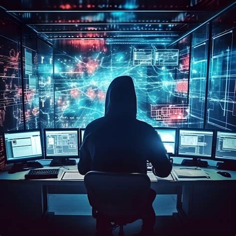 Premium Ai Image Anonymous Hacker Concept Of Dark Web Cybercrime Cyberattack Etc Ai Generated