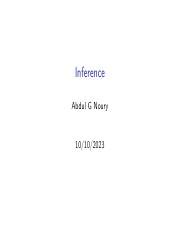 Inference In MLR Testing Hypotheses Model Restrictions Course Hero