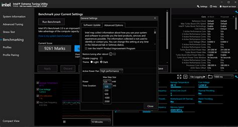 Intel Xtu Settings Power Max Step Size 125 250 500 1000 2000
