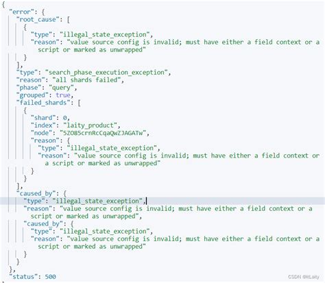 Value Source Config Is Invalid； Must Have Either A Field Context Or A Script Or Marked As