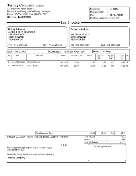 Template Detail E Stream Msc
