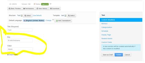 Liferay Getting Value Of Key From Web Content Display Portlet Stack Overflow