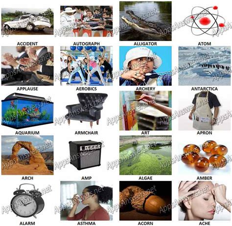 100 Pix Quiz A Is For Level 21 Level 40 Answers Apps Answers Net