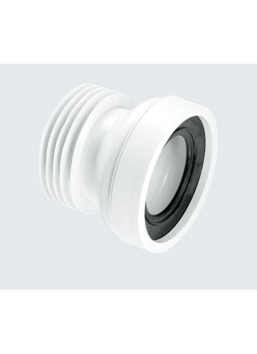McAlpine 110mm Straight WC Connector Kellaway Building Supplies