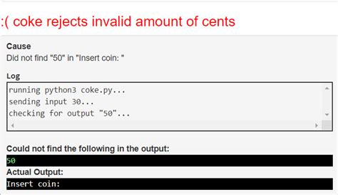 coke error r cs50
