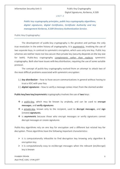 Pdf Assymetric Cryptography Kerberos X 509 Certificates Dokumen Tips