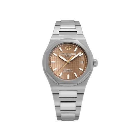 Girard Perregaux Laureato 38 81005 11 3154 1cm Stainless Steel Copper