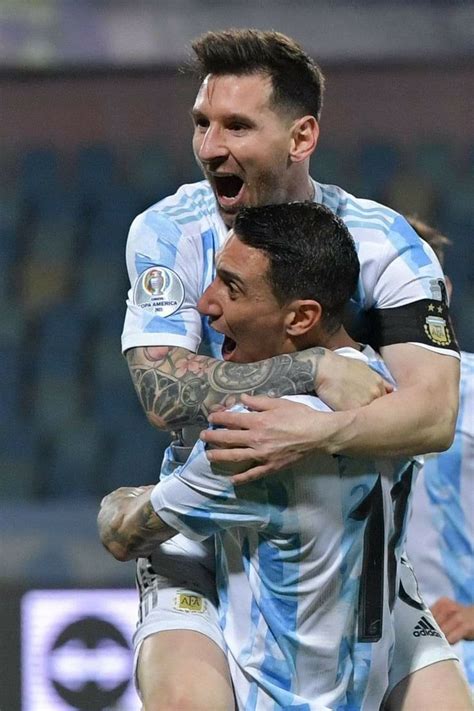 Messi Y El Di María Camiseta De Messi Seleccion Argentina De Futbol
