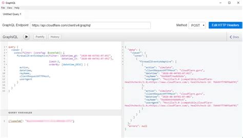 Compose A Query In Graphiql · Cloudflare Analytics Docs