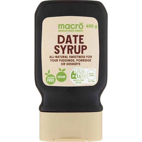 Macro Date Syrup 400g Healthylife