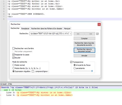 Windows 10 Regex Select All Lines That Do Not End With A Specific