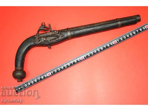 Кремъчен пистолет за стена възстановка пояс Работещ Оръжия Боеприпаси Военни предмети