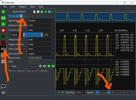 How To Show Actual Samples In Waveform Technical Discussion Joulescope
