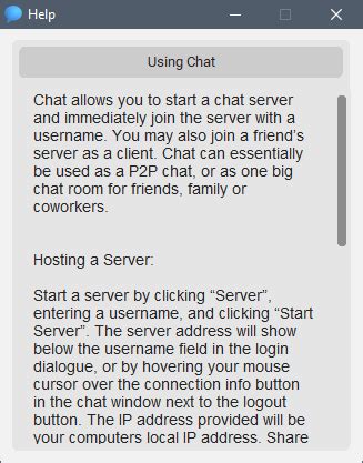 Github Gilventure Chat A Simple P P Chat Desktop Application Built In Python