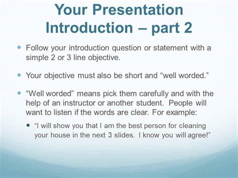 Presentation Introduction