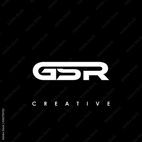 GSR Letter Initial Logo Design Template Vector Illustration Stock Vector Adobe Stock
