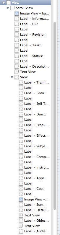 Uilabel Ios Detail Layout Stack Overflow