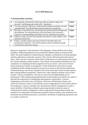 How To Write Performance Objective Statements Your Performance Objective Statement Is How You