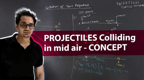 How To Find If Two Projectiles Will Collide In Mid Air Or Not Youtube