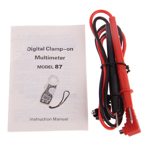 Mini Digital Lcd Clamp Multimeter Voltmeter Ammete Grandado