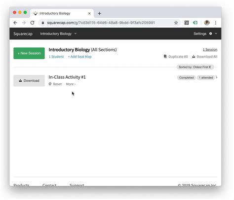 automatically publishing finished sessions squarecap