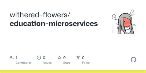 Github Withered Flowerseducation Microservices