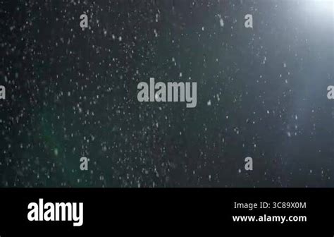 Tiny Dust Randomly Flying In The Smoky Air Empty Space Template For