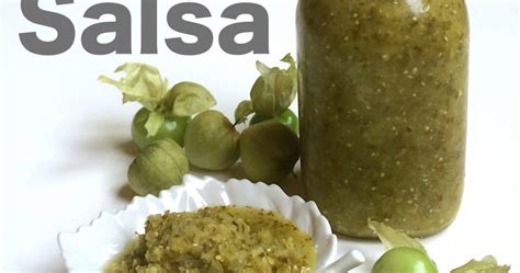 Lacto Fermented Tomatillo Salsa Northwest Edible Life
