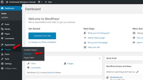 Installing WooCommerce Via The Automated Plugin Installer HostArmada