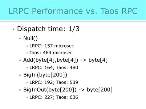 Ppt Optimizing Rpc Powerpoint Presentation Free Download Id1770078