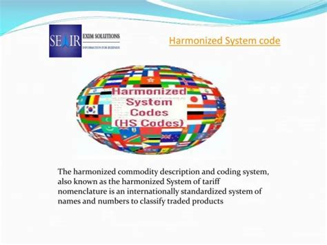 PPT The Structure Of The Harmonized System HS PowerPoint Presentation ID