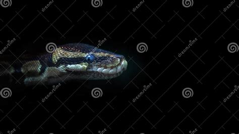 Royal Python Python Regius Also Know As The Ball Python A Grassland