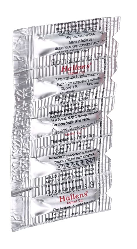 Know More About Suppositories Sizes And Types Of Packing Meridian