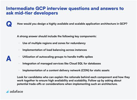 61 Gcp Interview Questions Adaface