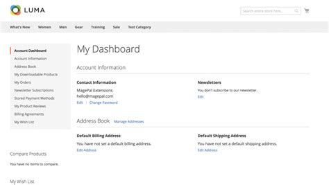 github magepal magento2 customer account links manager customer